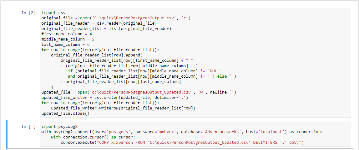 SSIS vs Python Experiment 1 – Xcelsior.dev